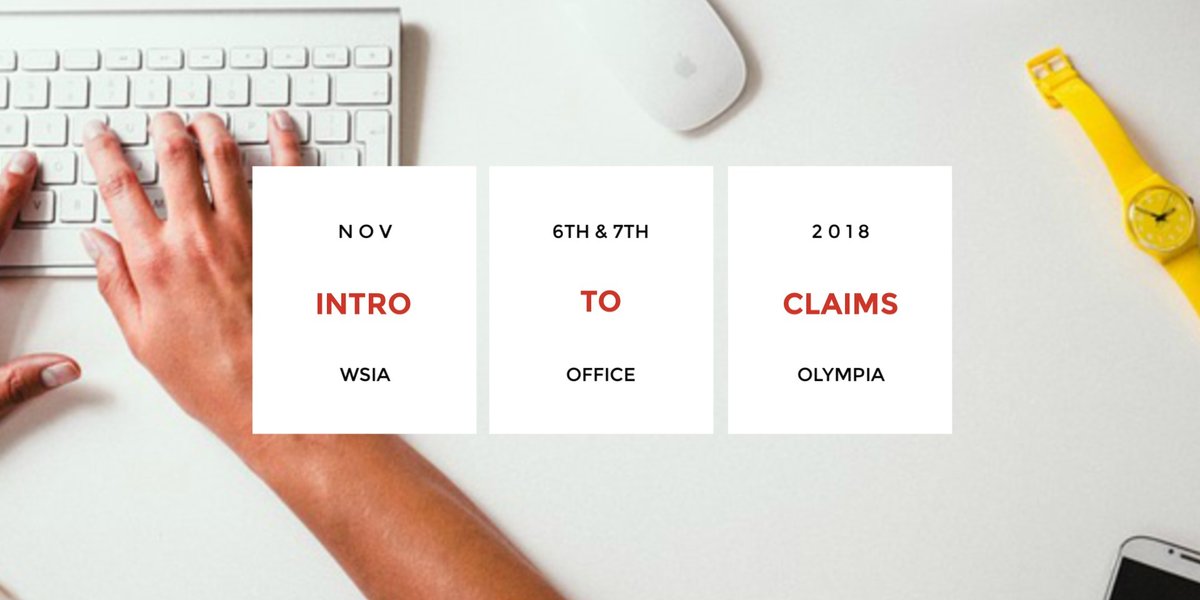 Introduction to Claims Management 2018